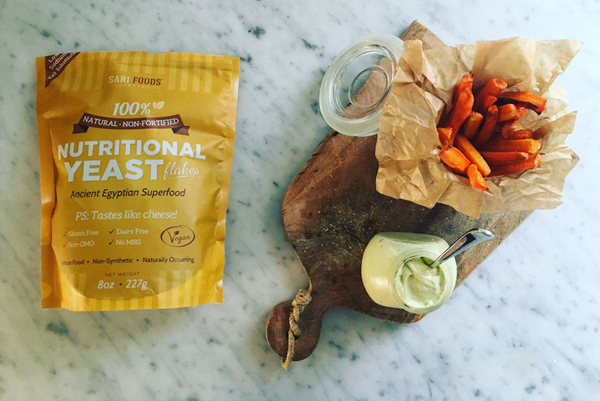 Roasted Root Veg Fries with Creamy Onion & Garlic Dip | Sari Foods Co ...