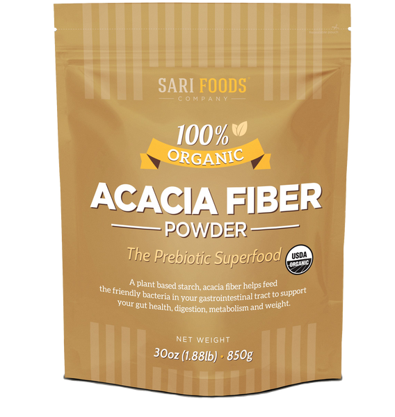 Organic Acacia Fiber Powder | Sari Foods Co